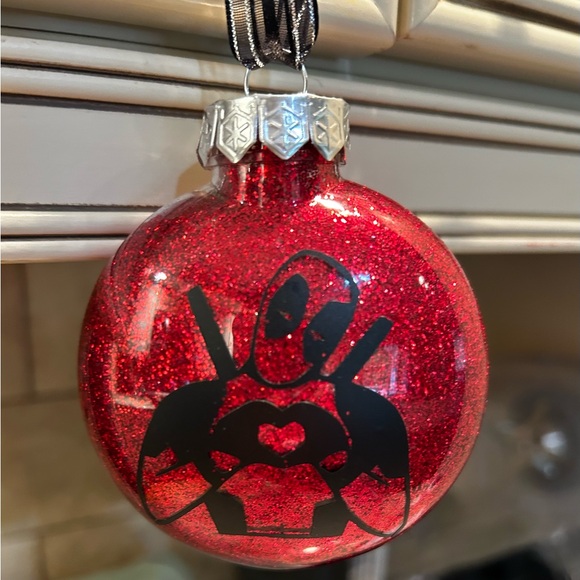 Hand Crafted | Holiday | Deadpool Custom Ornament Personalized Marvel ...